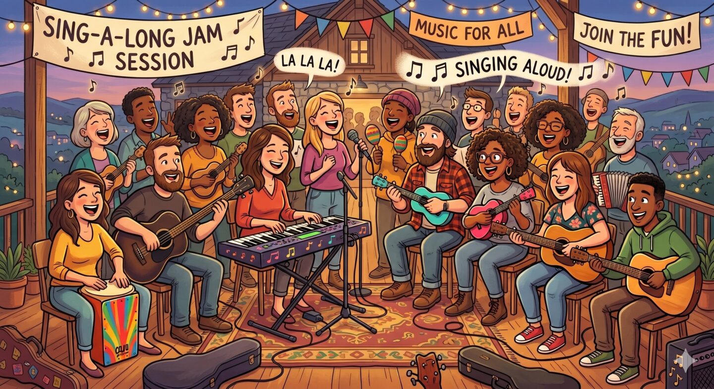 Play-A-Long / Sing-A-Long Terrace Jam by International Music Jams ...